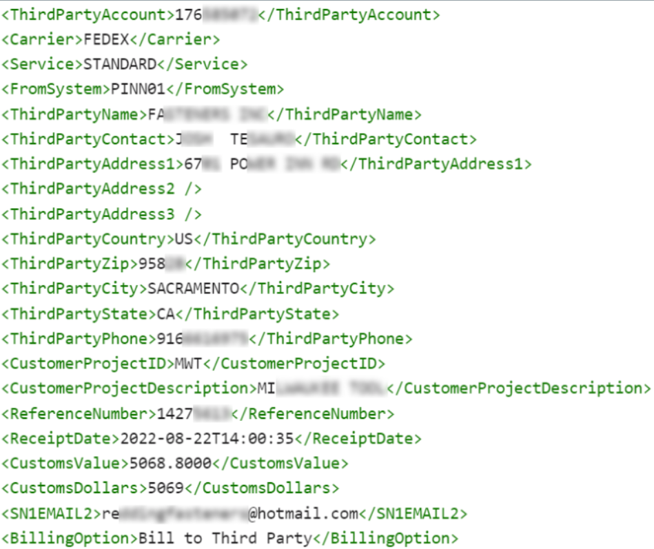 Fully Automated Third Party Billing (Veracore)