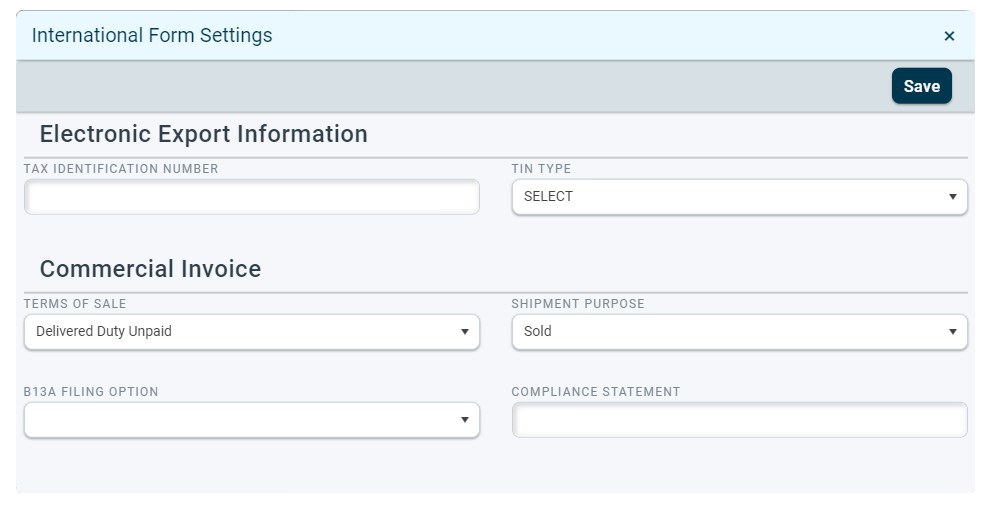 FedEx: Electronic Export Information (EEI)