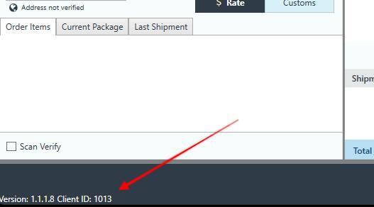 Find my ShipWise Client ID